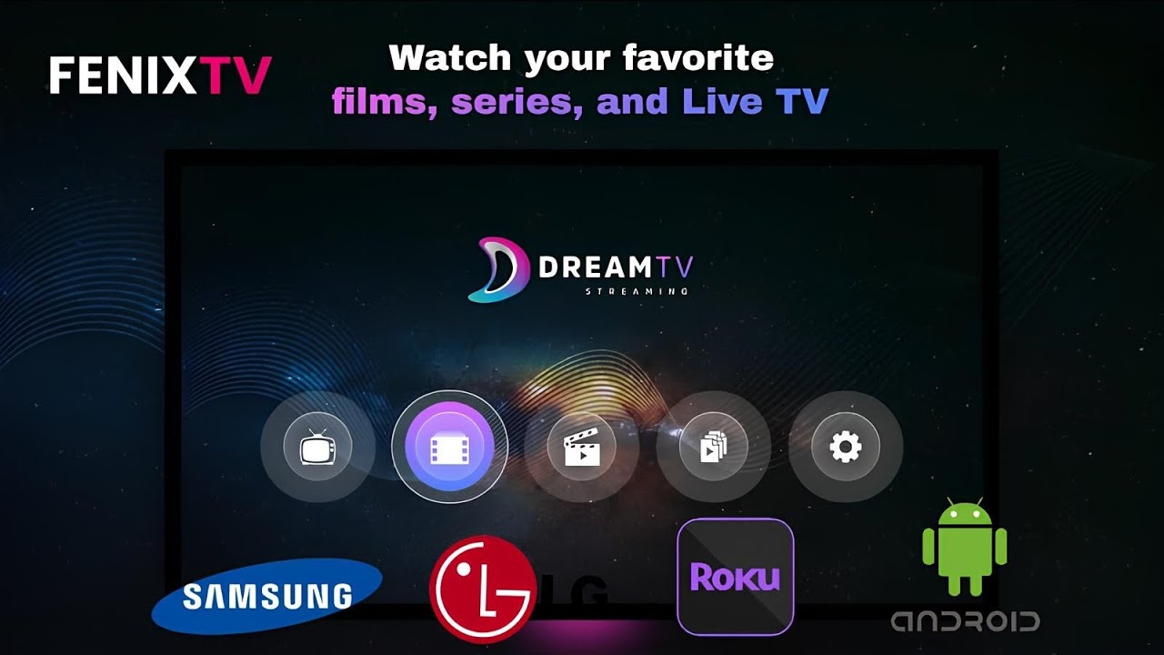 Dream TV , disponível para TVs Samsung,LG, Sistema Roku e Android - YouTube