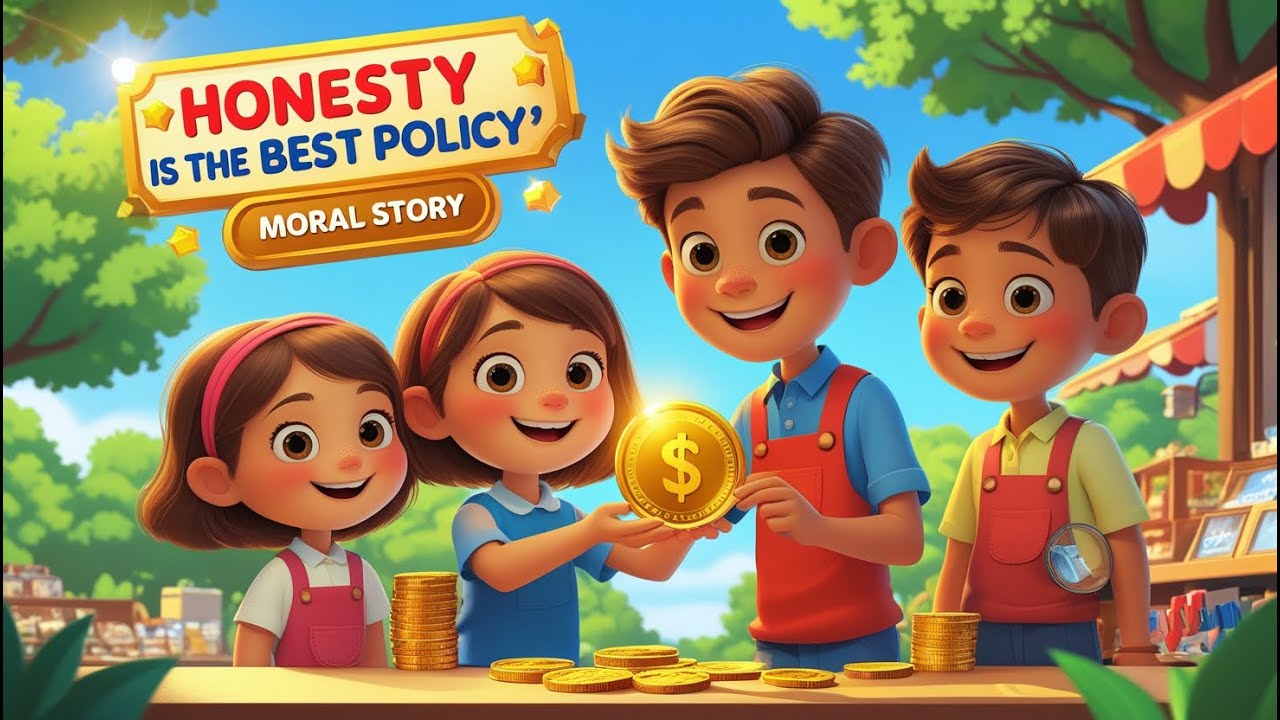 The Girl Who Told the Truth | Honesty Is the Best Policy Story - YouTube