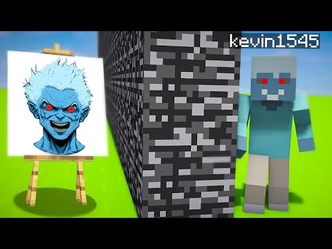 YAPI KAPIŞMASINDA ÇİZİM MODU İLE BOBBY1545'İ TROLLEDİM! ✏️ - Minecraft