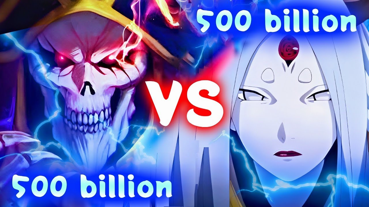 Ainz Ooal Gown vs Kaguya Ōtsutsuki 🔥 Power Levels (All Forms ...