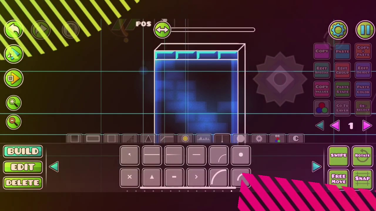 Geomatry dash Block Design And Speedbuild - YouTube