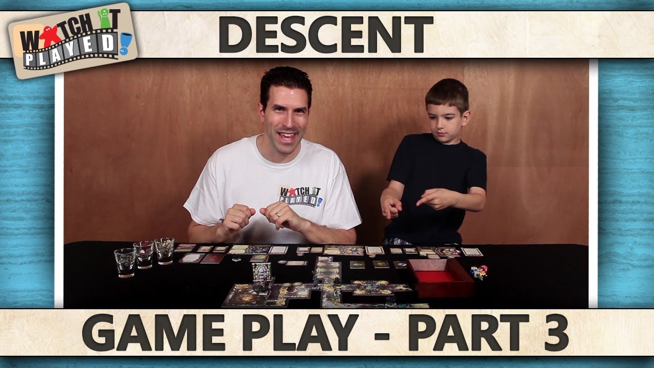 Descent Second Edition - Game Play 3 - YouTube