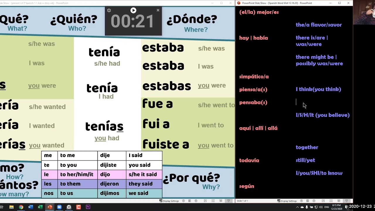 TPRS Spanish Class 1.1 (Day 19) Ask-a-Story (38th video to watch) - YouTube