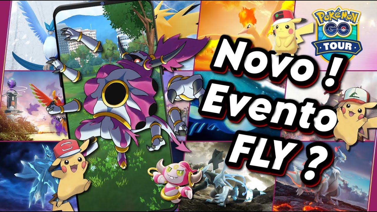 NOVO EVENTO POKEMON GO TOUR KALOS e GLOBAL + EVENTO FLY ! SHINY e ...