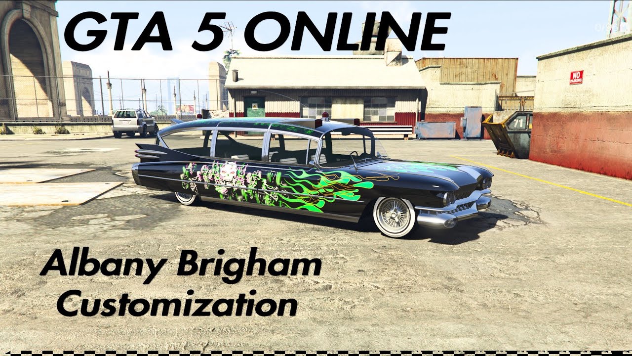 GTA 5 ONLINE ALBANY BRIGHAM CUSTOMIZATION Gameplay - YouTube