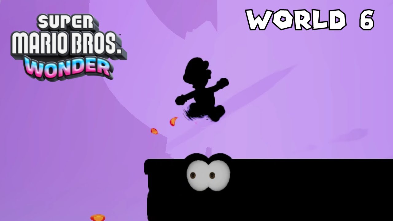 Super Mario Bros. Wonder - World 6 (Deep Magma Bog) Walkthrough - YouTube