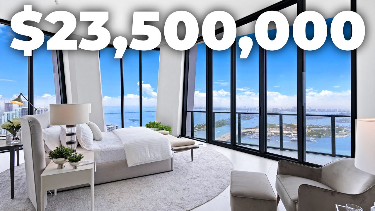 This $23,500,000 Miami Penthouse is Bigger Than Most Mansions! Plus, it ...
