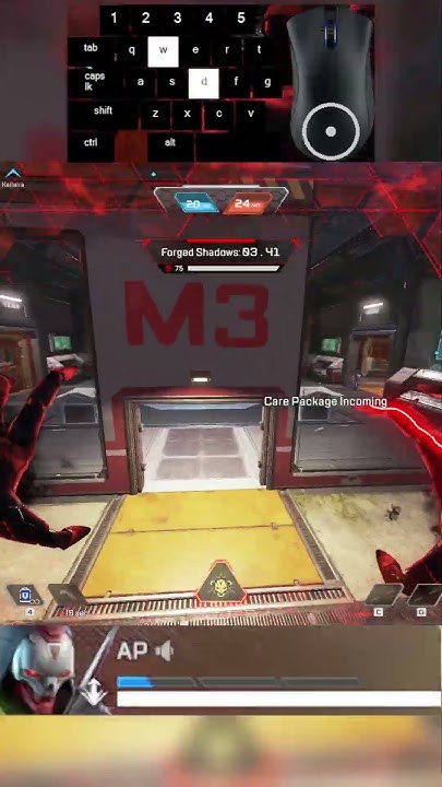 Controller player tries MnK part 2 #apexlegends #MnK #Tapstrafe #shorts - YouTube