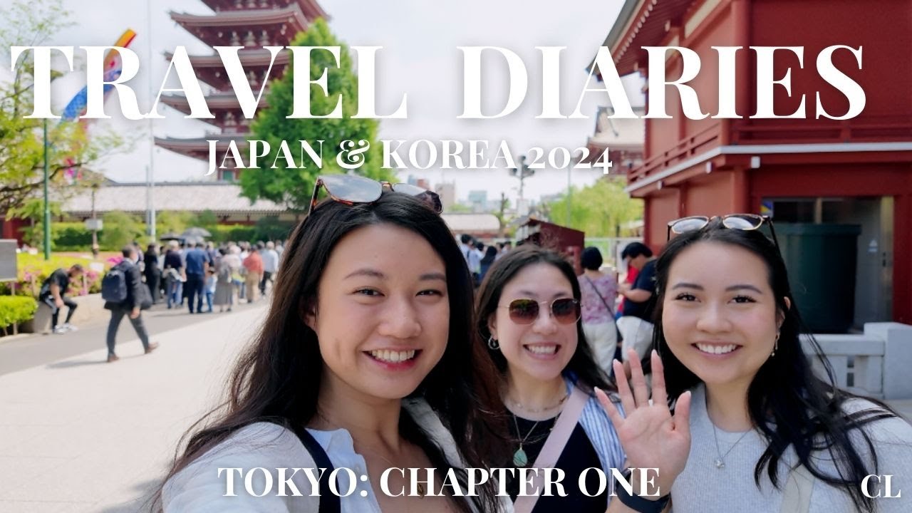 Travel Diaries in Japan & Korea | Chapter 1: Tokyo 🇯🇵 - YouTube