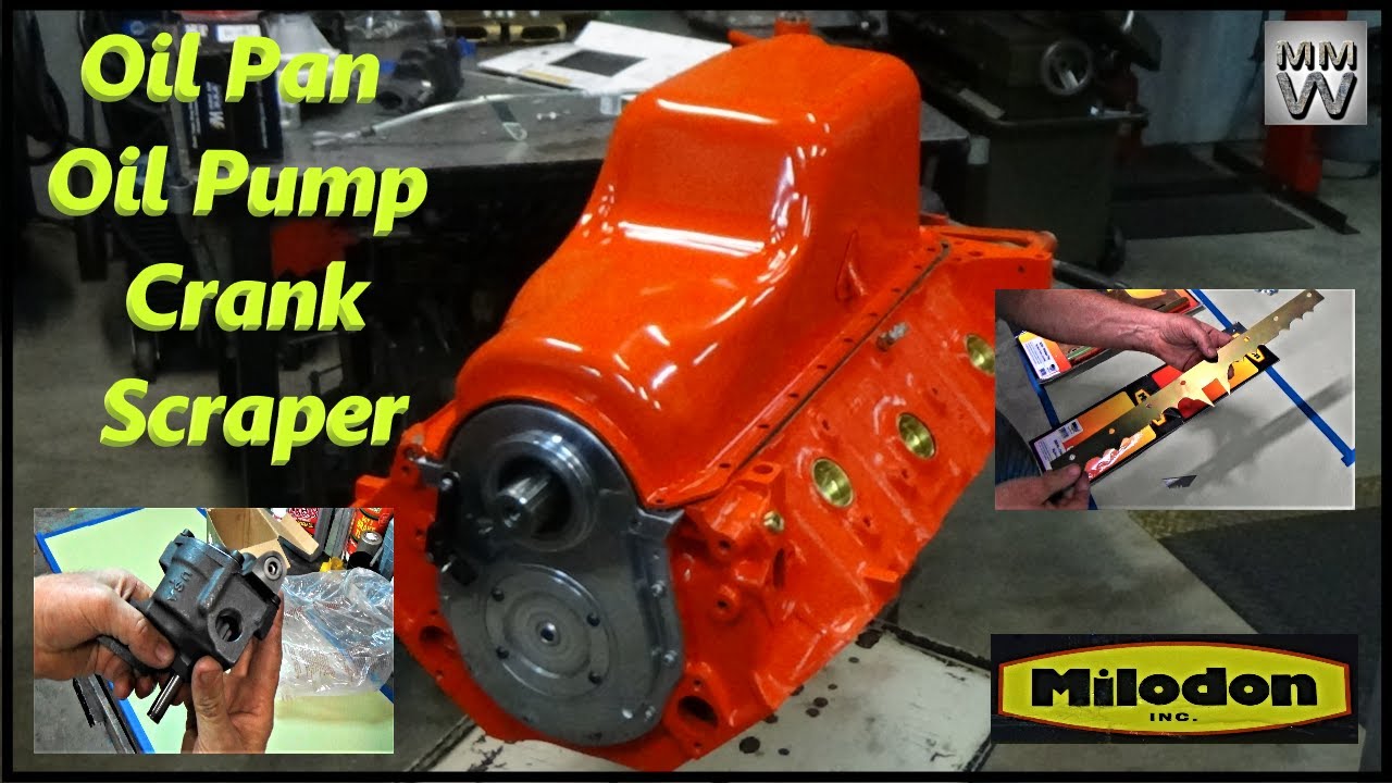 Crank Scraper, High Volume Oil Pump, Oil Pan...#9 Chevy 454 Big Block ...