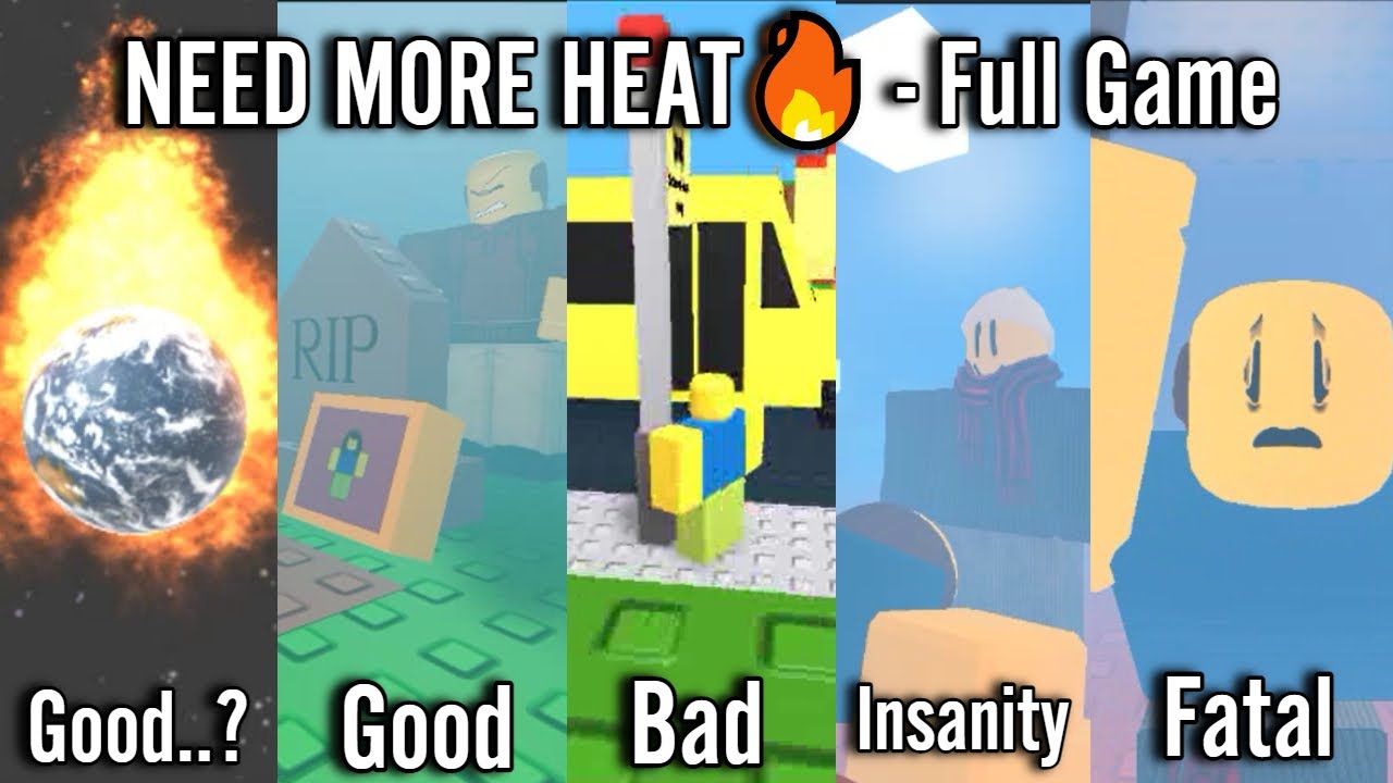 Roblox NEED MORE HEAT🔥| Full Game | All Endings - YouTube