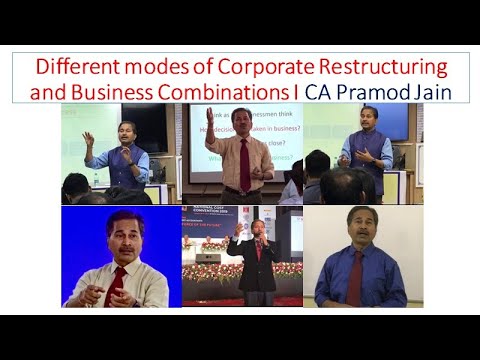 Different modes of Corporate Restructuring and Business Combinations I ...