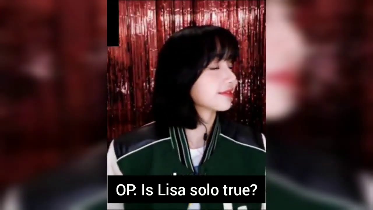 (ENG SUB) BLACKPINK LISA ONLINE FAN MEETING EVENT - YouTube