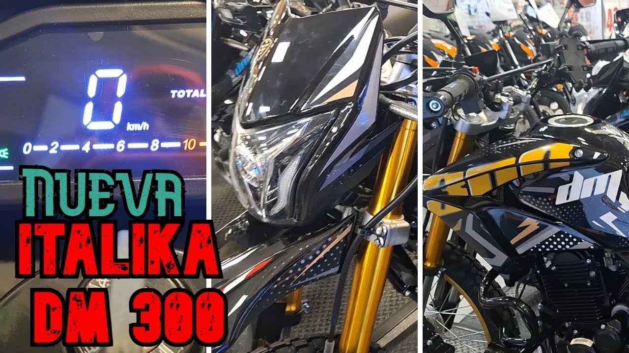 NUEVA DM 300 👀😱💯🏍️ (ficha técnica) - YouTube