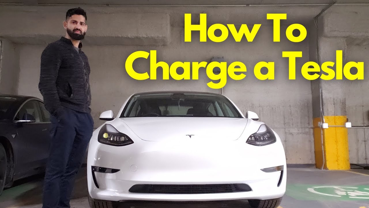 How To Charge a Tesla at a Supercharger in less than 10min - first time ...