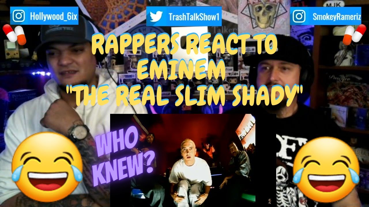 Rappers React To Eminem "The Real Slim Shady"!!! - YouTube