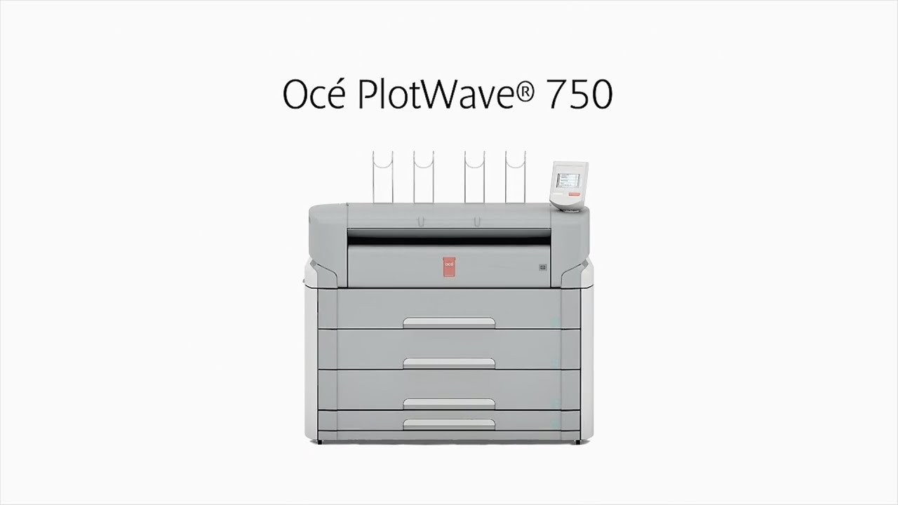 The Océ PlotWave 750 - YouTube