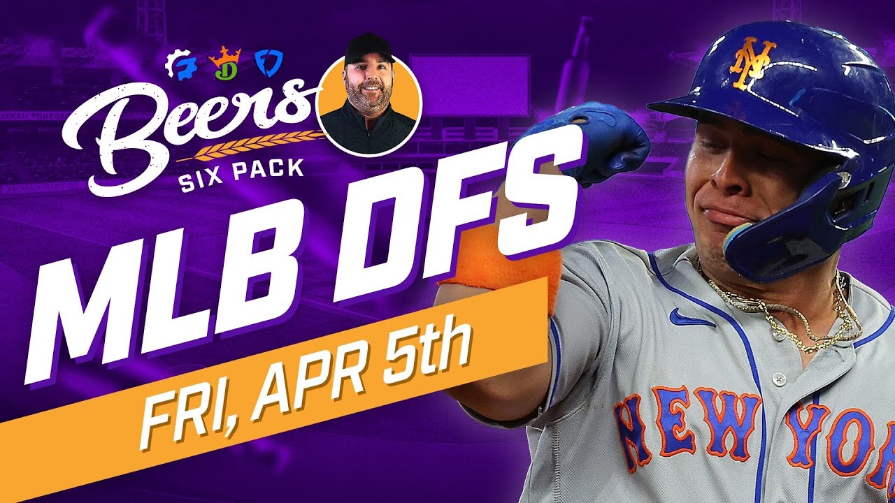 Stacking Mets, Phillies, & Braves! | Friday MLB DFS DraftKings & FanDuel Picks - Beer's 6 Pack ...