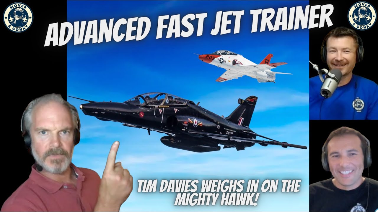 RAF Fighter Pilot Tim Davies On The Hawk Jet Trainer - YouTube