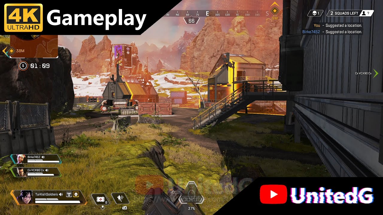 Apex Legends - Xbox One X Gameplay 4K - YouTube