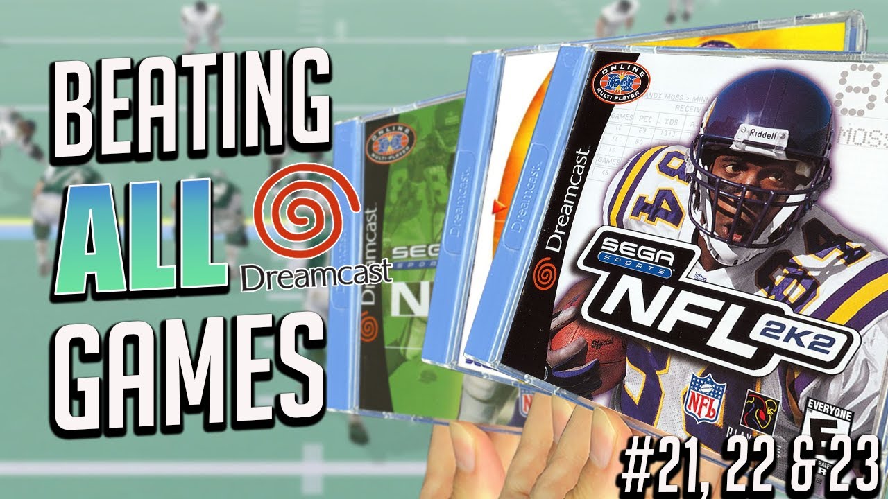 Beating EVERY Dreamcast Game - NFL 2K, 2K1 & 2K2 21, 22 & 23/298 - YouTube