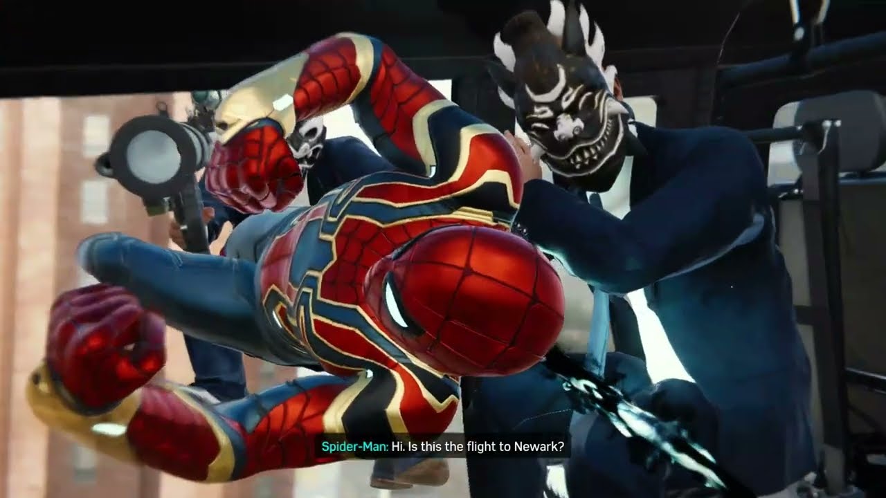 Spiderman remastered - Epic Helicopter Chase | #kingzoz | 1650 Super ...