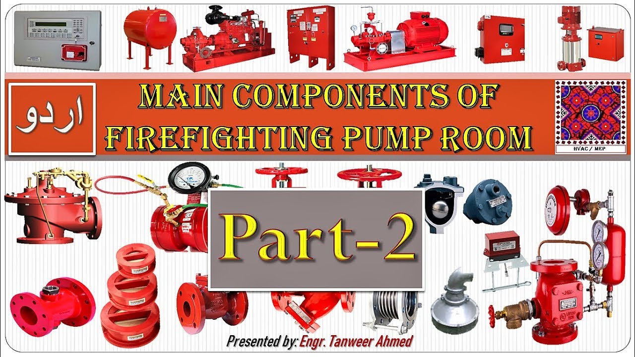 Main Components of Fire Fighting Pump Room | Part-2 | in Urdu/Hindi ...