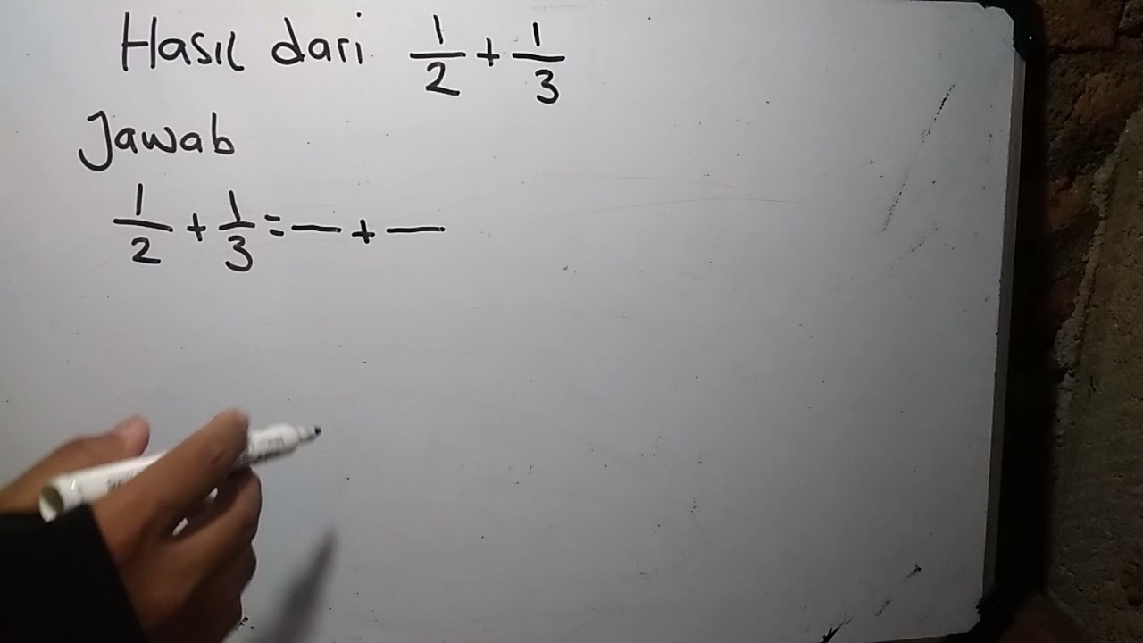 Hasil Dari 1 2 1 3 YouTube Hasil Dari 1 2 1 3 YouTube