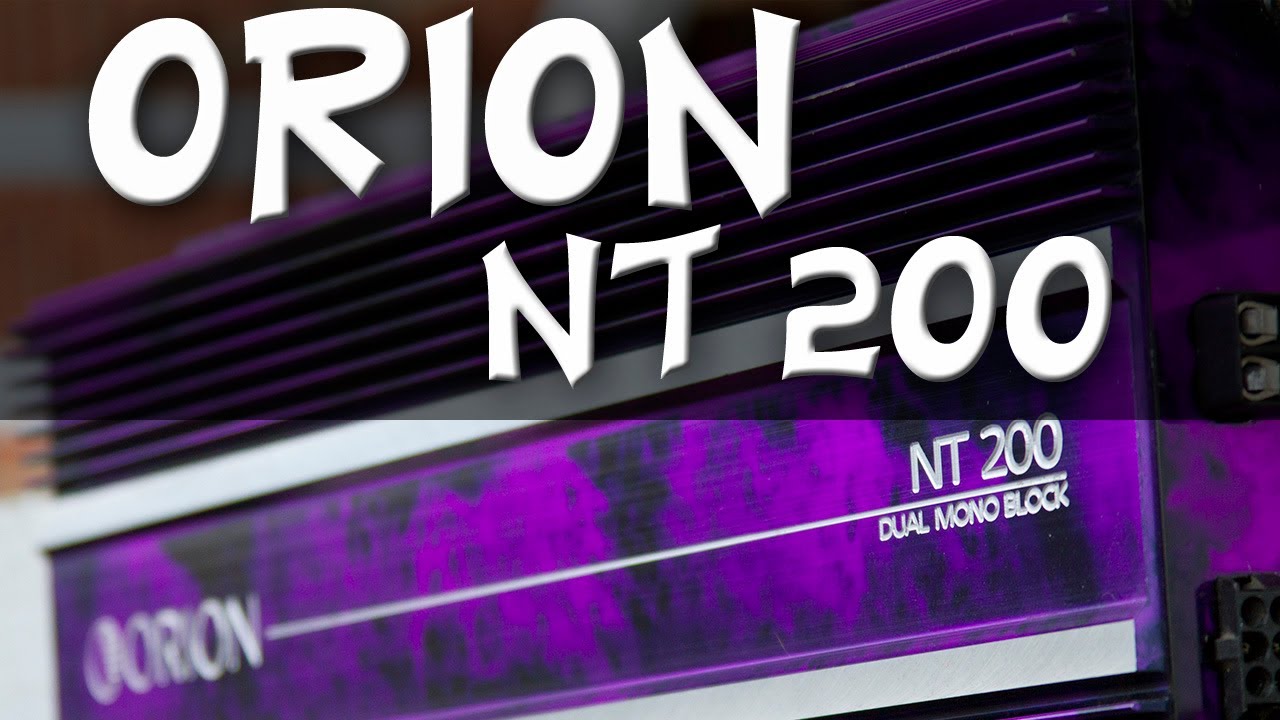 Orion NT 200 Power Output Test DD-1 O'scope NT200 NT100 XTR100 XTR200 ...