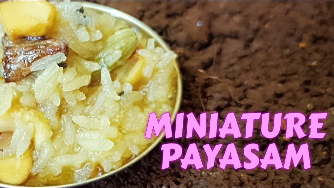 Mini kitchen payasam making video.... - YouTube
