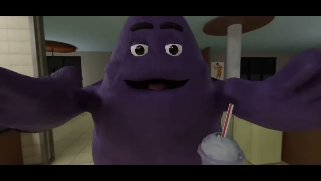 GRIMACE TOOK OVER😱😱 - YouTube