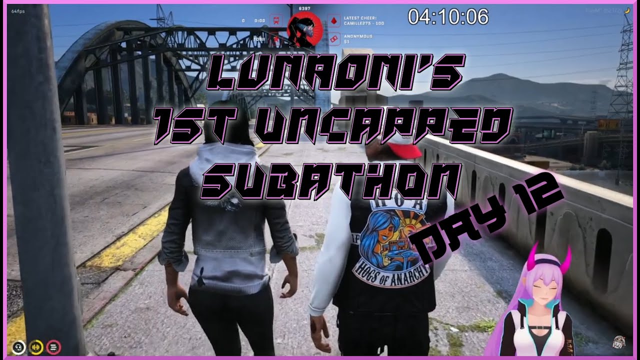 LunaOni's First UNCAPPED Subathon! - Day 12 - YouTube