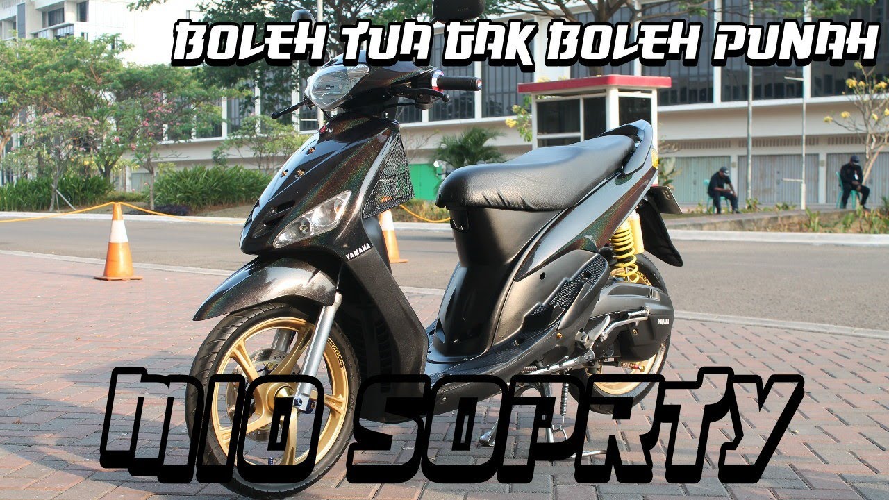 yamaha mio sporty modif simpel - YouTube