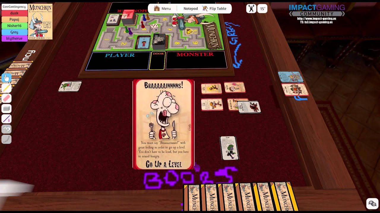 Tabletop Night - Let's Play Munchkin (6.6.15) [1/2] - YouTube