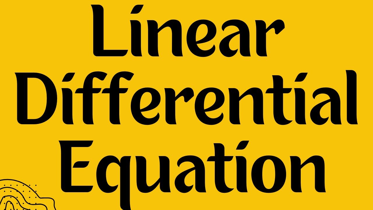 📝👍 Linear Differential Equation Differential Equation -03 | Assignment ...