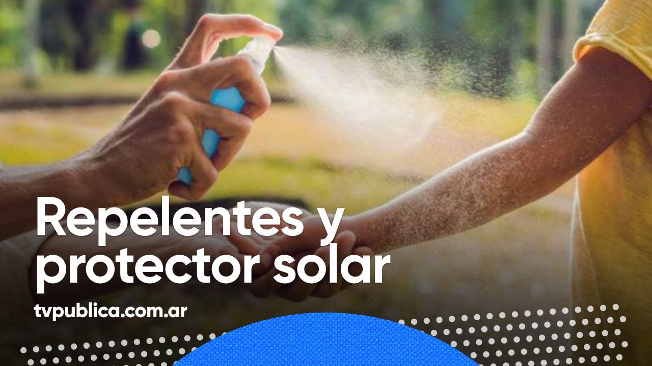 Repelentes y protector solar. ¿Cuál aplicar primero? - En Casa - YouTube