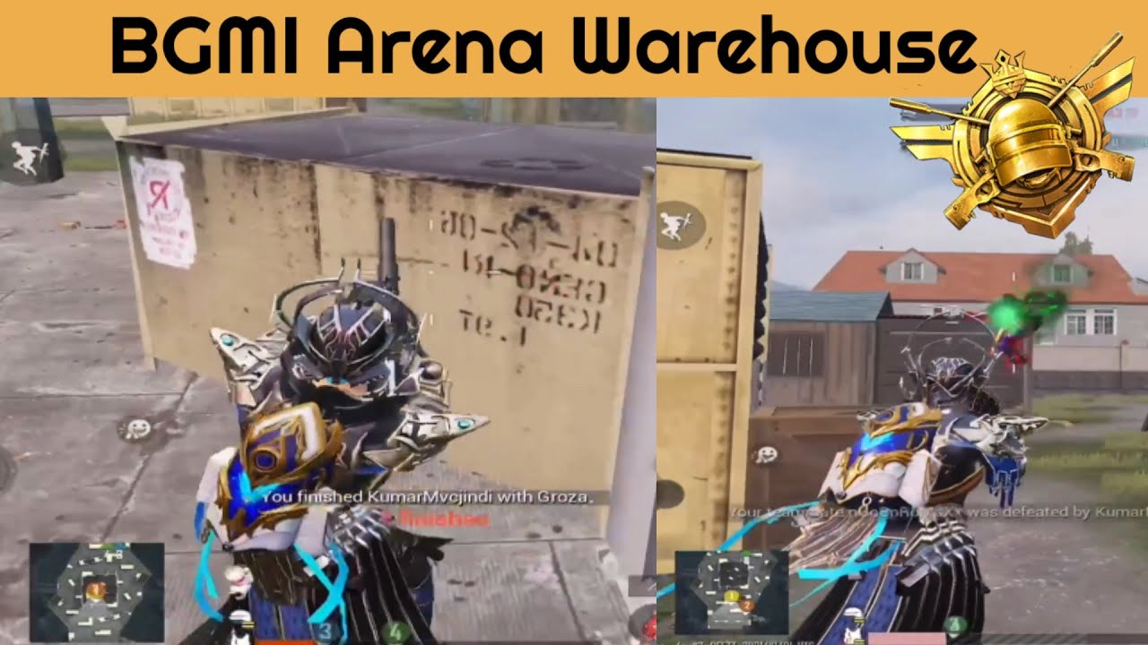 BGMI Arena Warehouse Gameplay - iVOK GAMING - YouTube