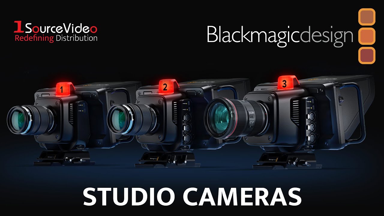 Blackmagic Design's Studio Cameras: The Ultimate Self-Contained Live ...