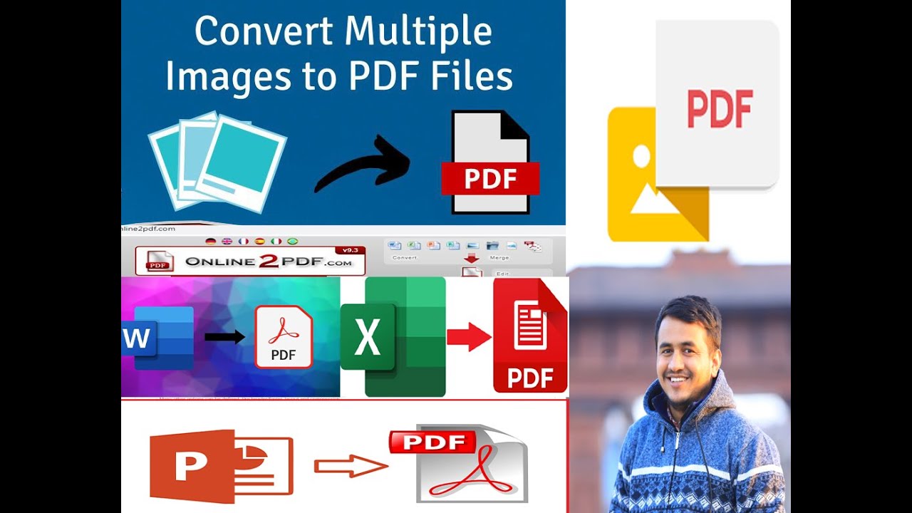 How to convert image, word, excel, PowerPoint file to pdf without any ...