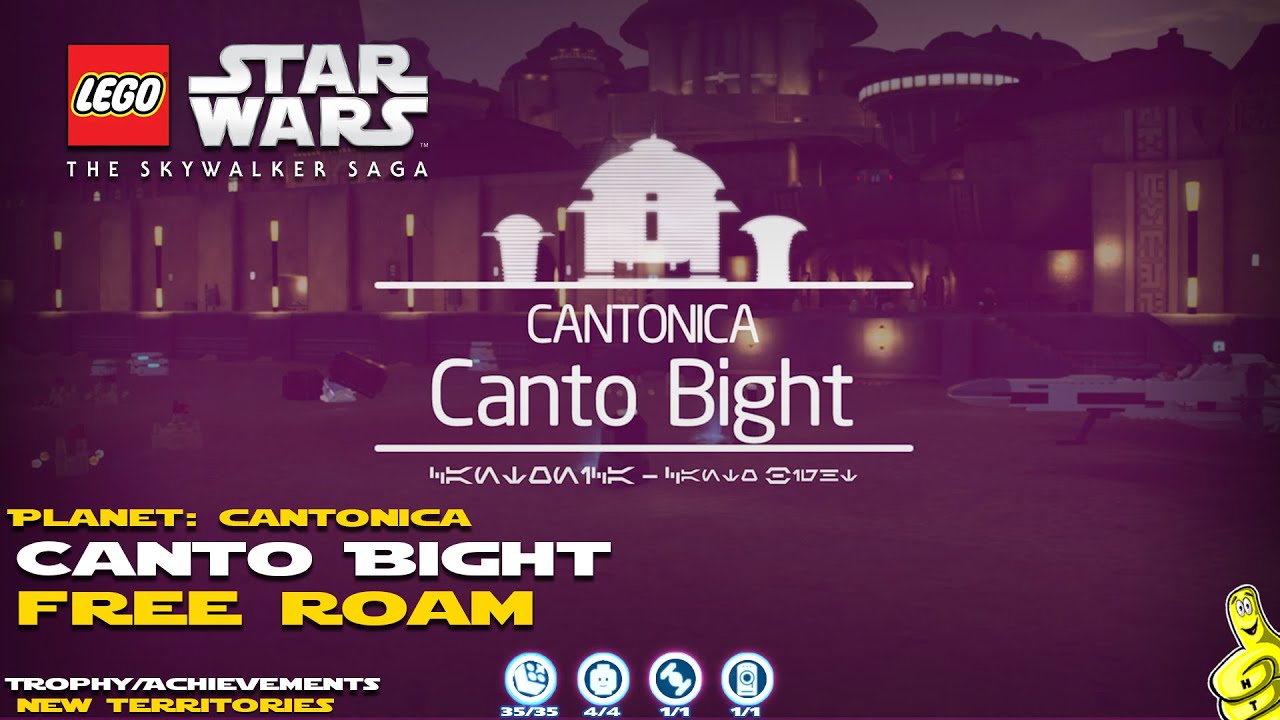 Lego Star Wars The Skywalker Saga: Cantonica / Canto Bight FREE ROAM ...