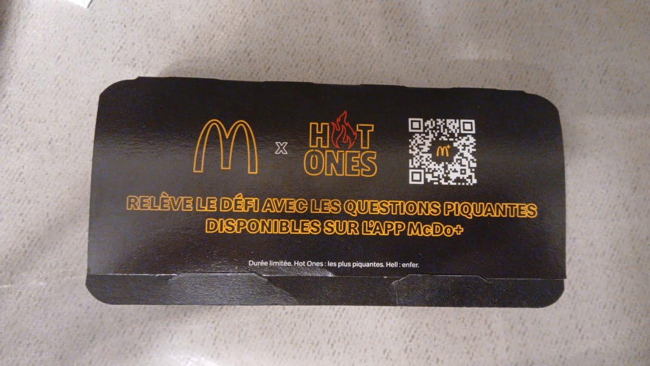 Dégustation ÉPIQUE des sauces M x Hot Ones de chez McDonald's - YouTube