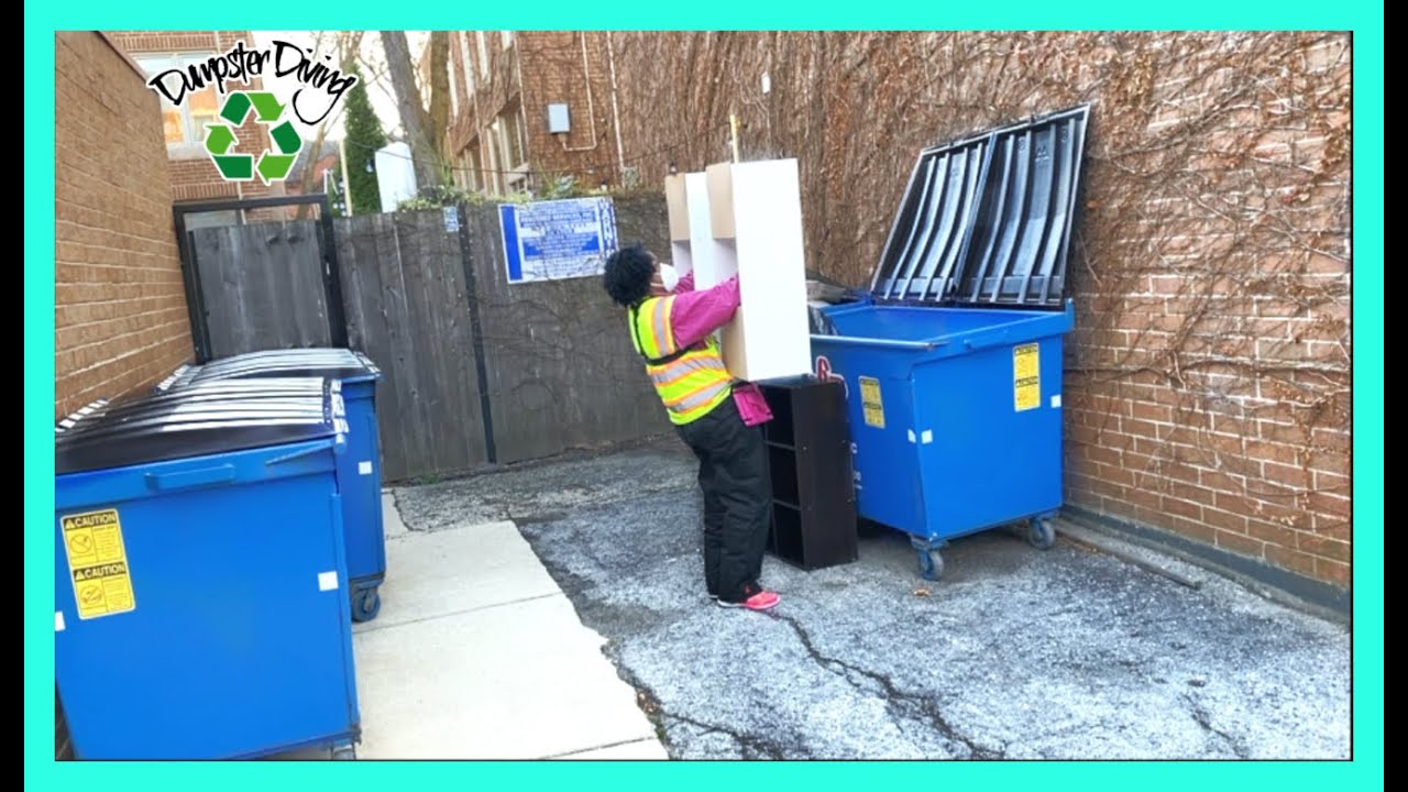 Dumpster Diving: OMG I CAN'T BELIEVE I FOUND THIS & MORE HIDDEN IN THE ...