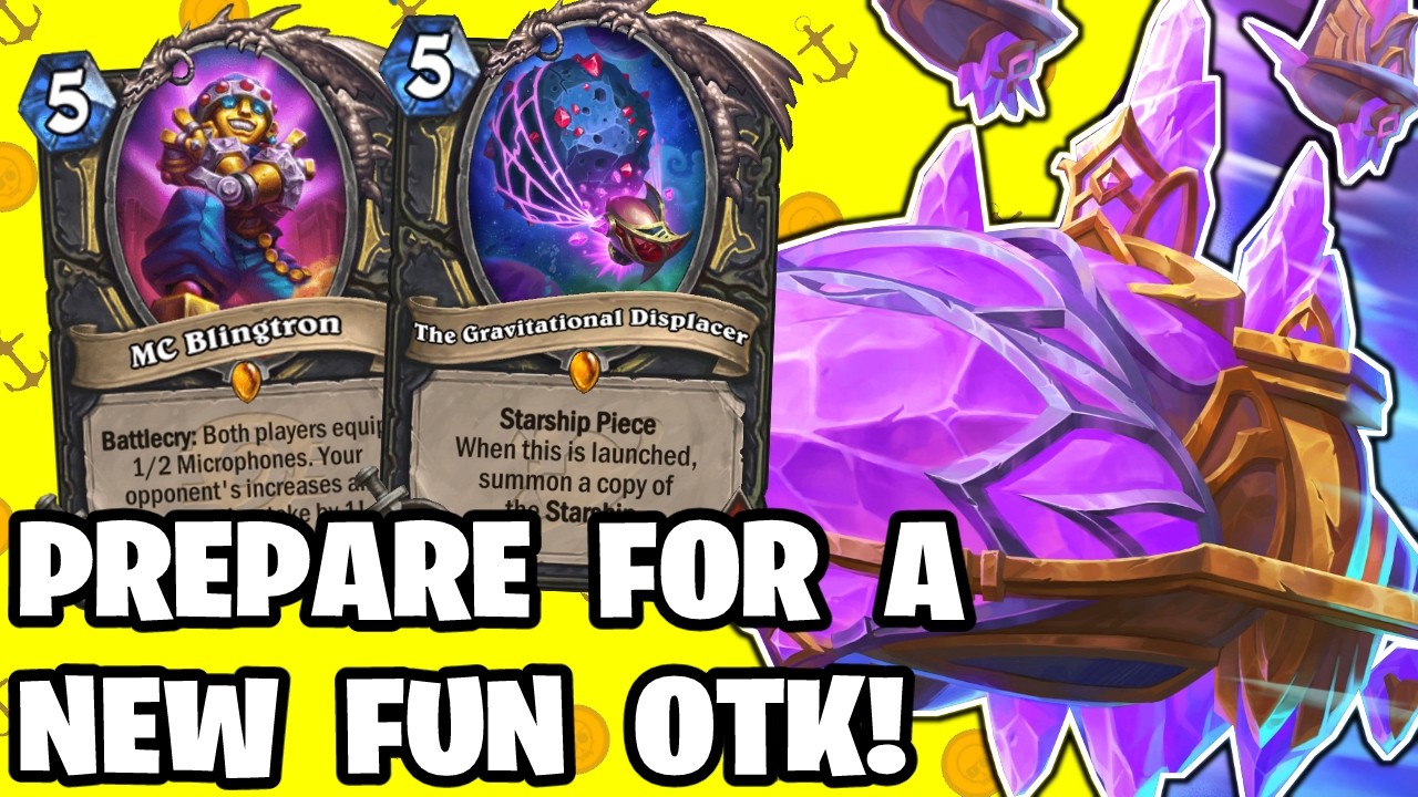 Can Starship Rogue Break MC Blingtron? Great Dark Beyond Hearthstone ...