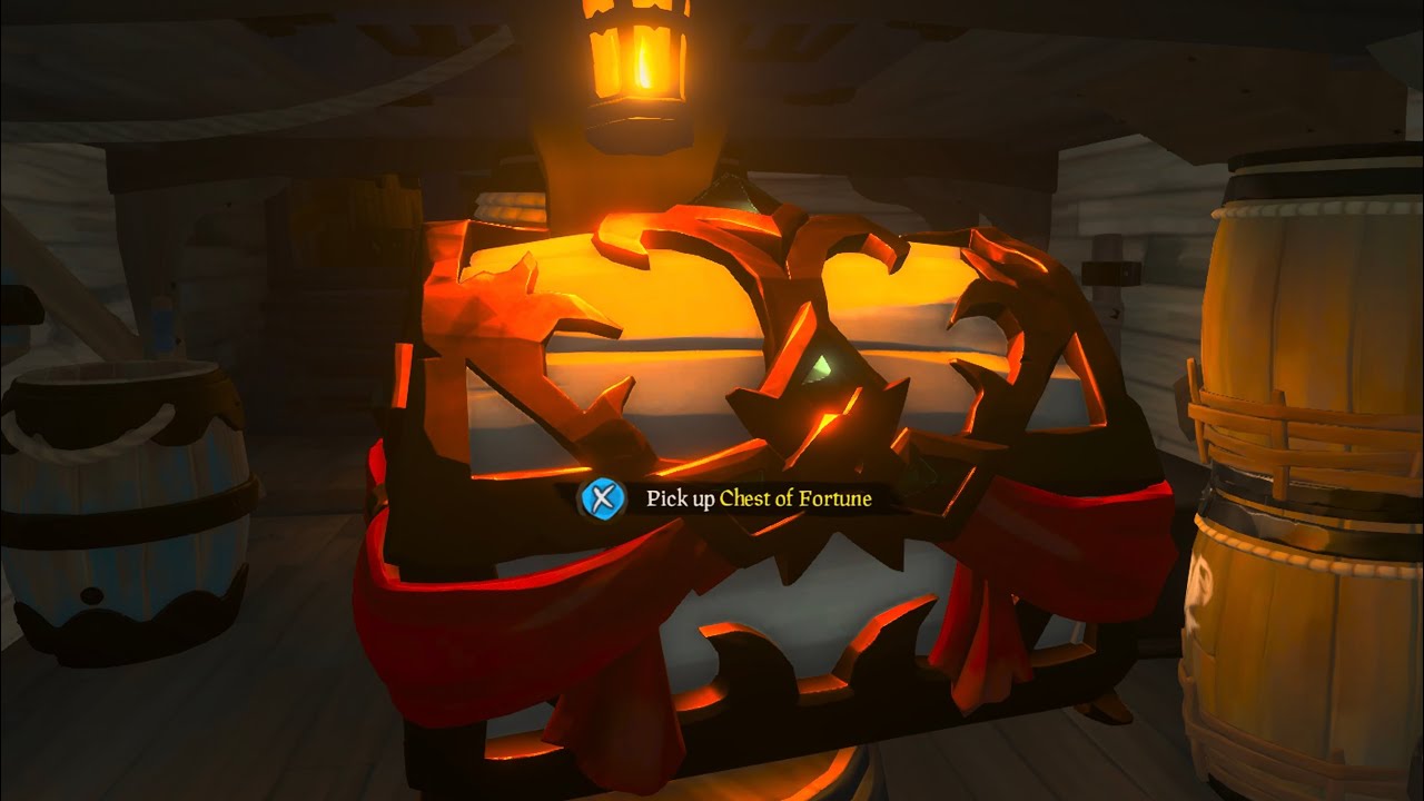 Why you should never drop the Chest Of Fortune in Sea Of Thieves - YouTube