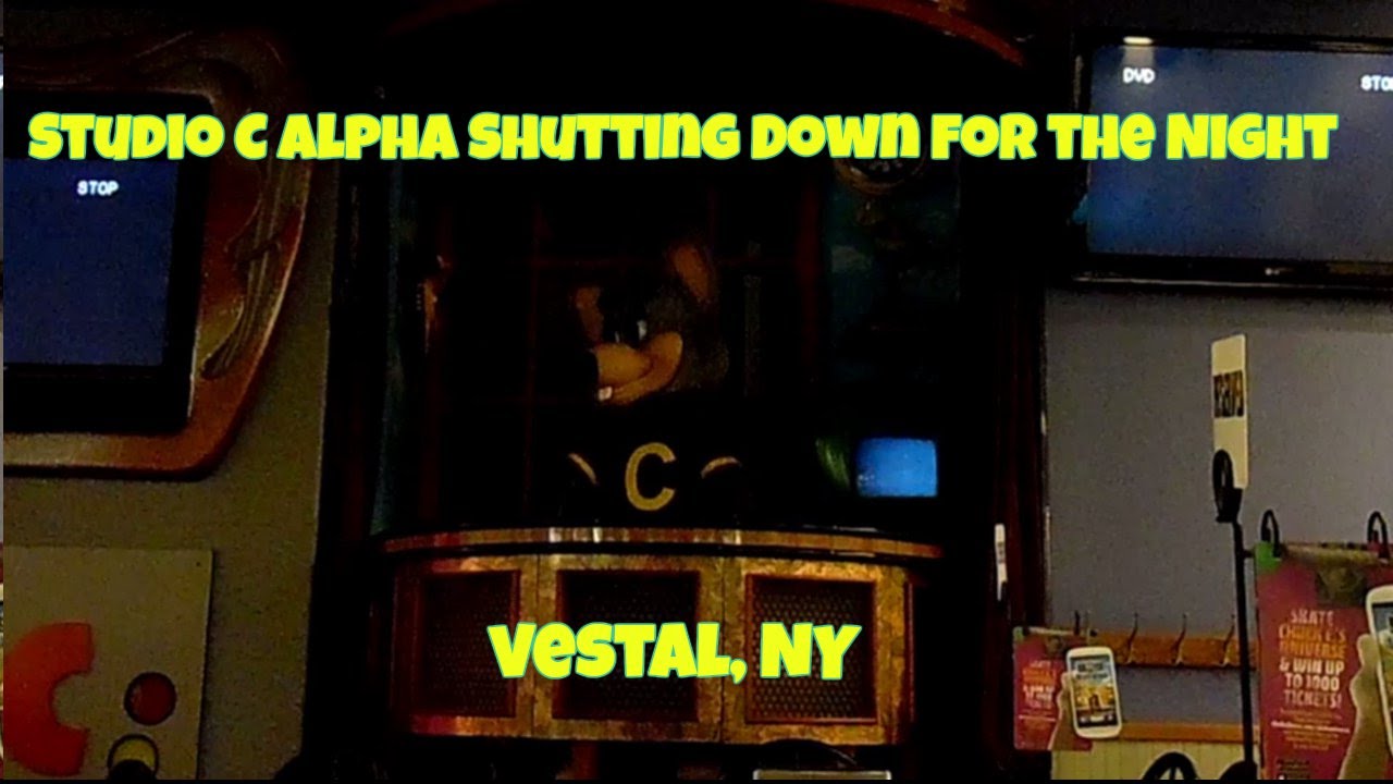 Chuck E. Cheese's Studio C Alpha Shuts Down For The Night Vestal, NY ...