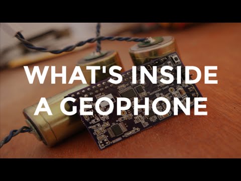 What's inside a Geophone - YouTube