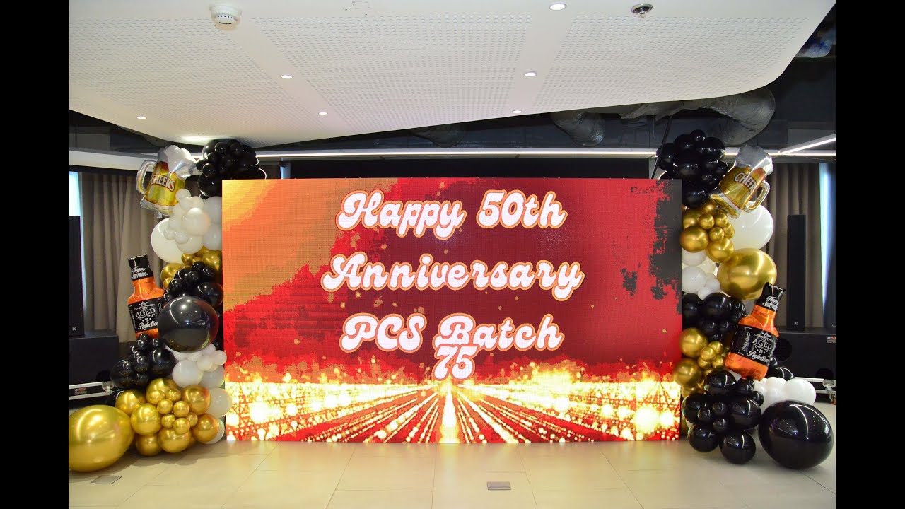 50TH REUNION PCS BATCH 75 VIDEO HIGHLIGHTS FEBRUARY 1, 2025 1 - YouTube