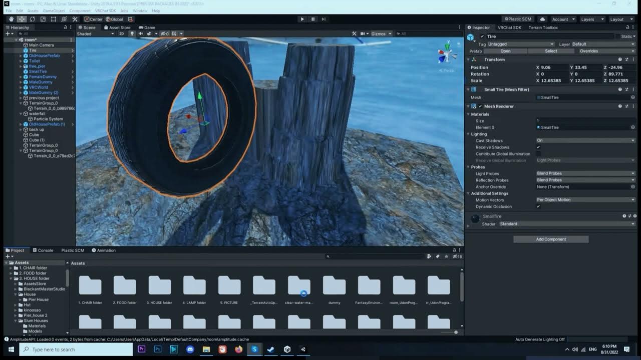 waterfall (Unity) - YouTube