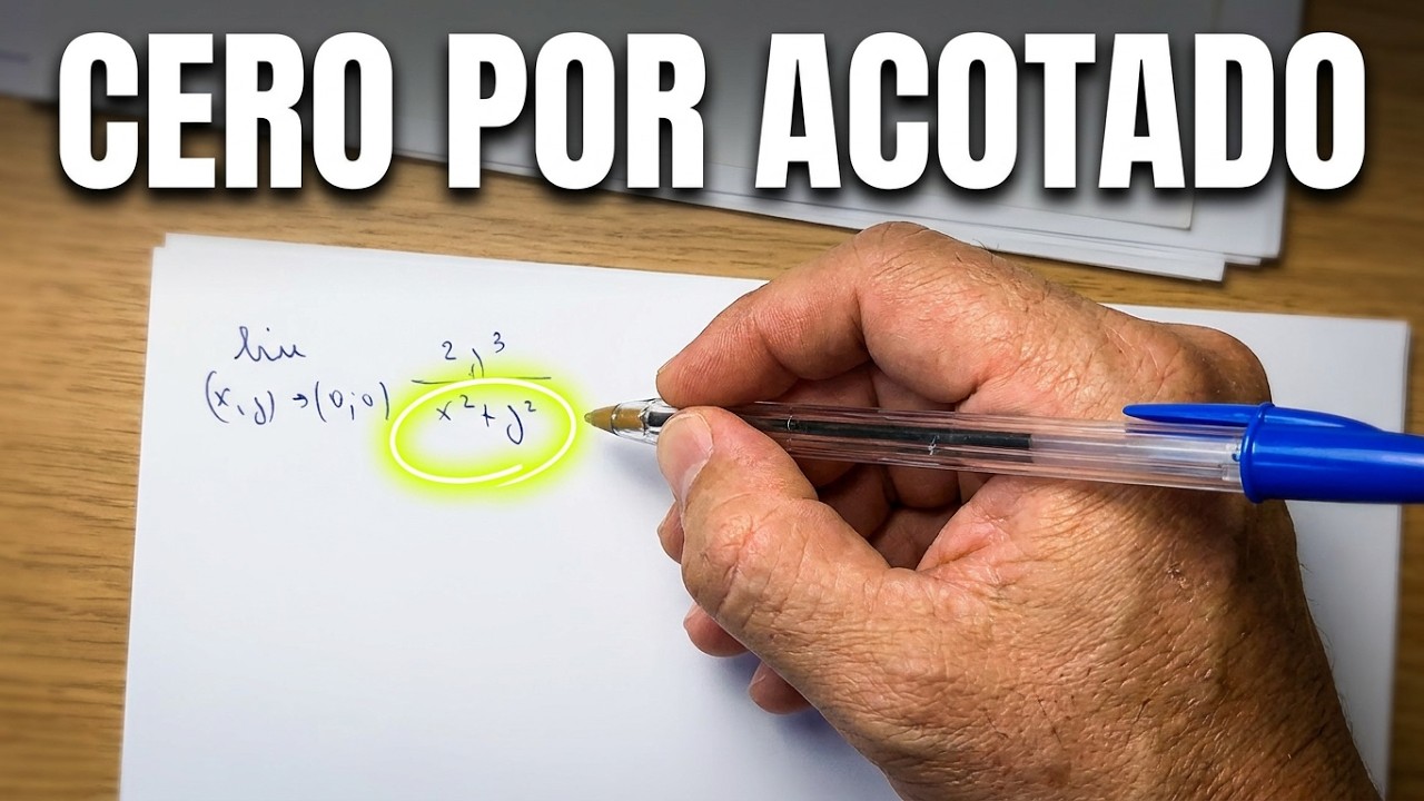Límites dobles. Cero por acotado. Cálculo. UNLZ. Parte 3. # ...