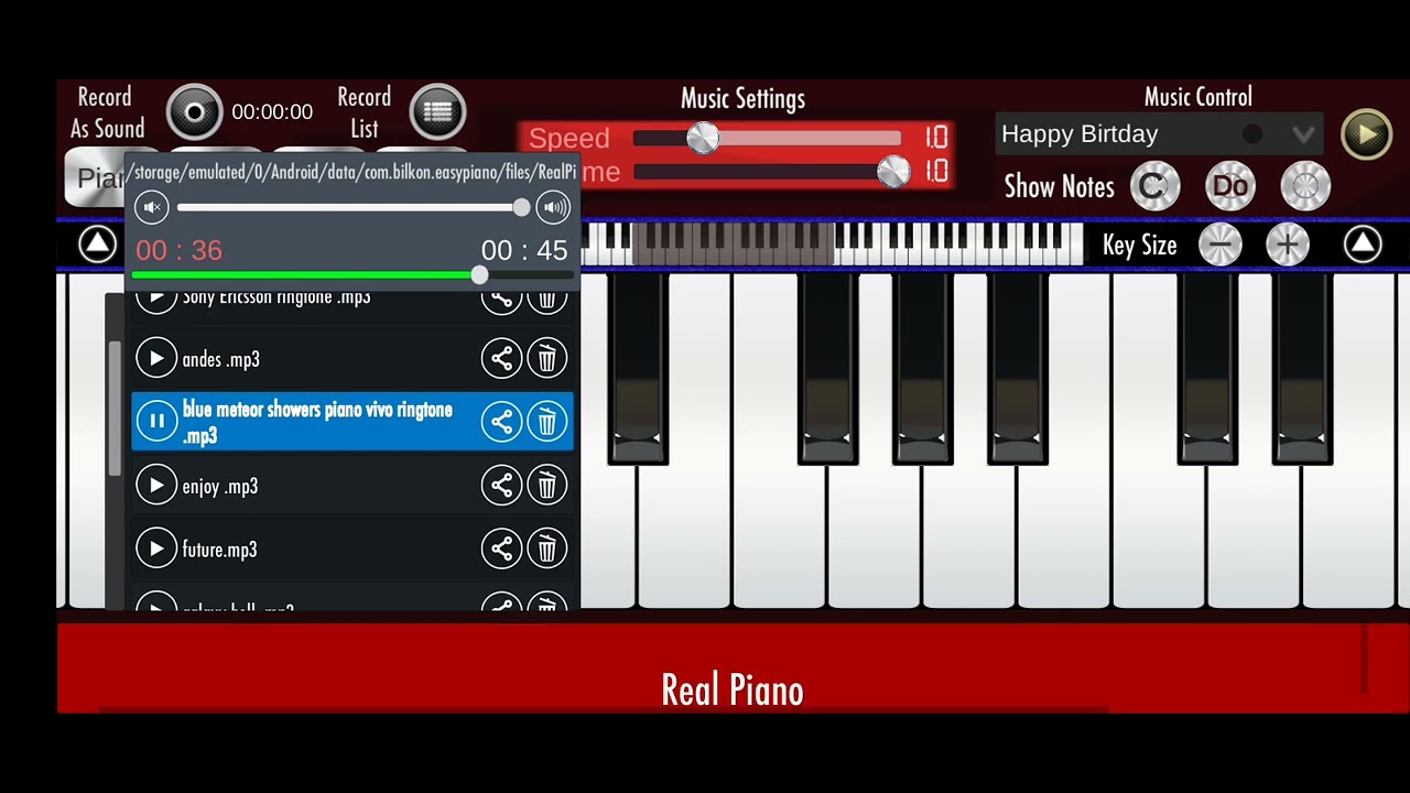 phone ringtone with piano - YouTube